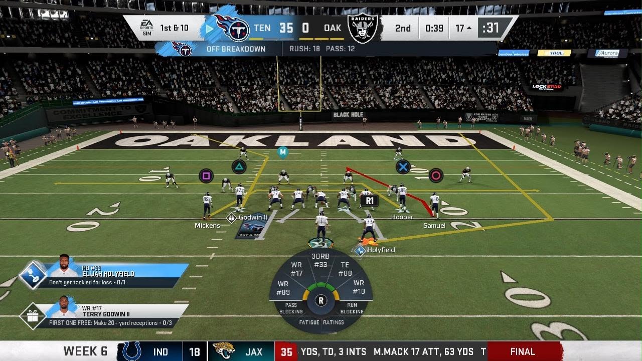Madden NFL 20_TD Pass Into Double Coverage - YouTube