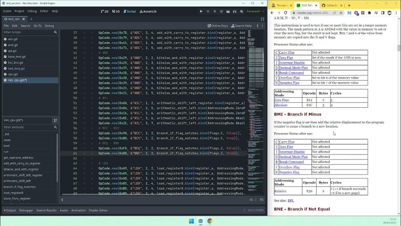File 0x0005 Lets Create A Nes Emulator In Godot With Gdscript Youtube