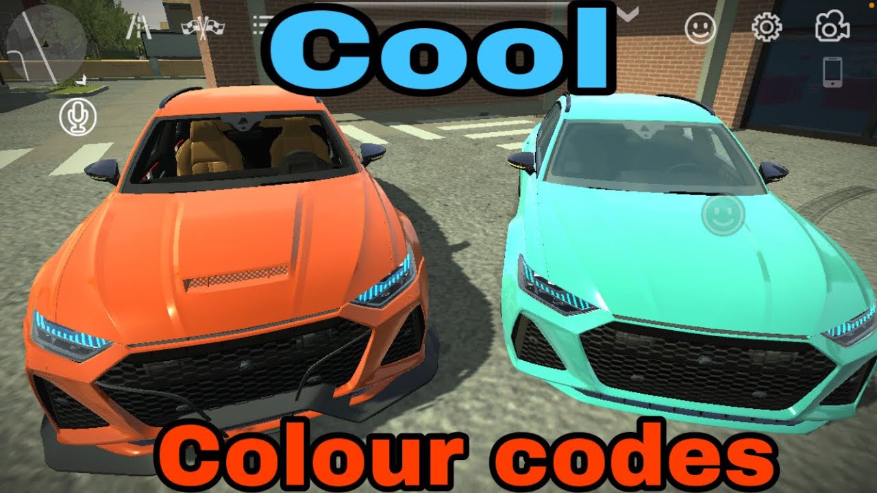 New cool colour codes🤩-car parking multiplayer - YouTube