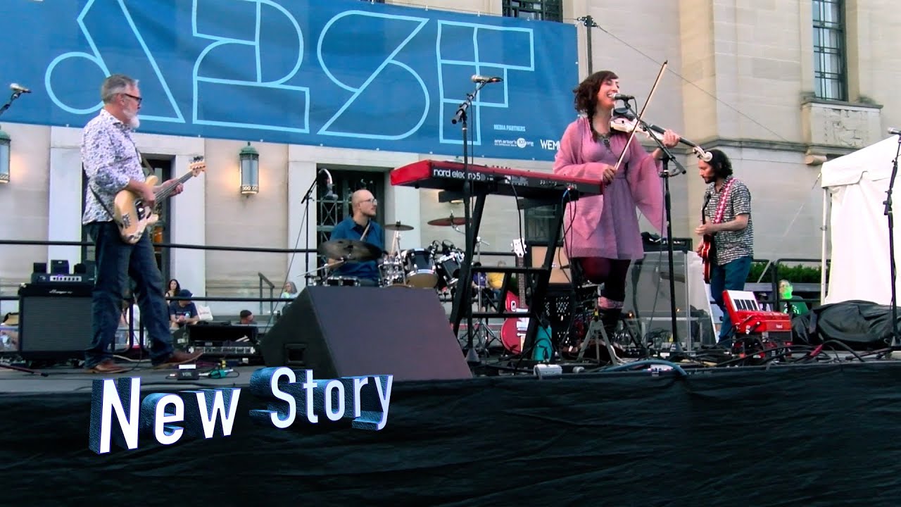Erin Zindle & The Ragbirds, Ann Arbor Summer Festival “New Story" - YouTube