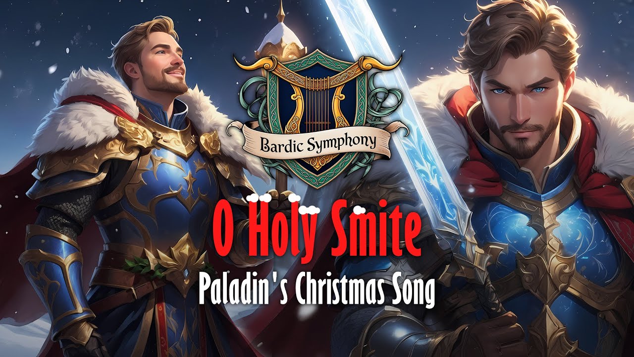 🎄⚔️ "O Holy Smite" – The Paladin’s Christmas Song ⚔️🎄 - YouTube