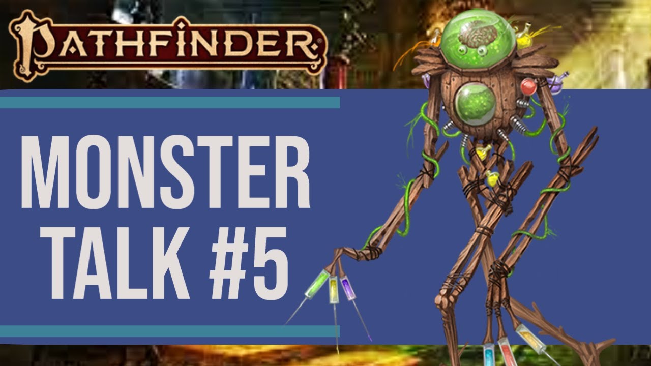 Reviewing Pathfinder 2e Monsters - Alchemical Golem - YouTube