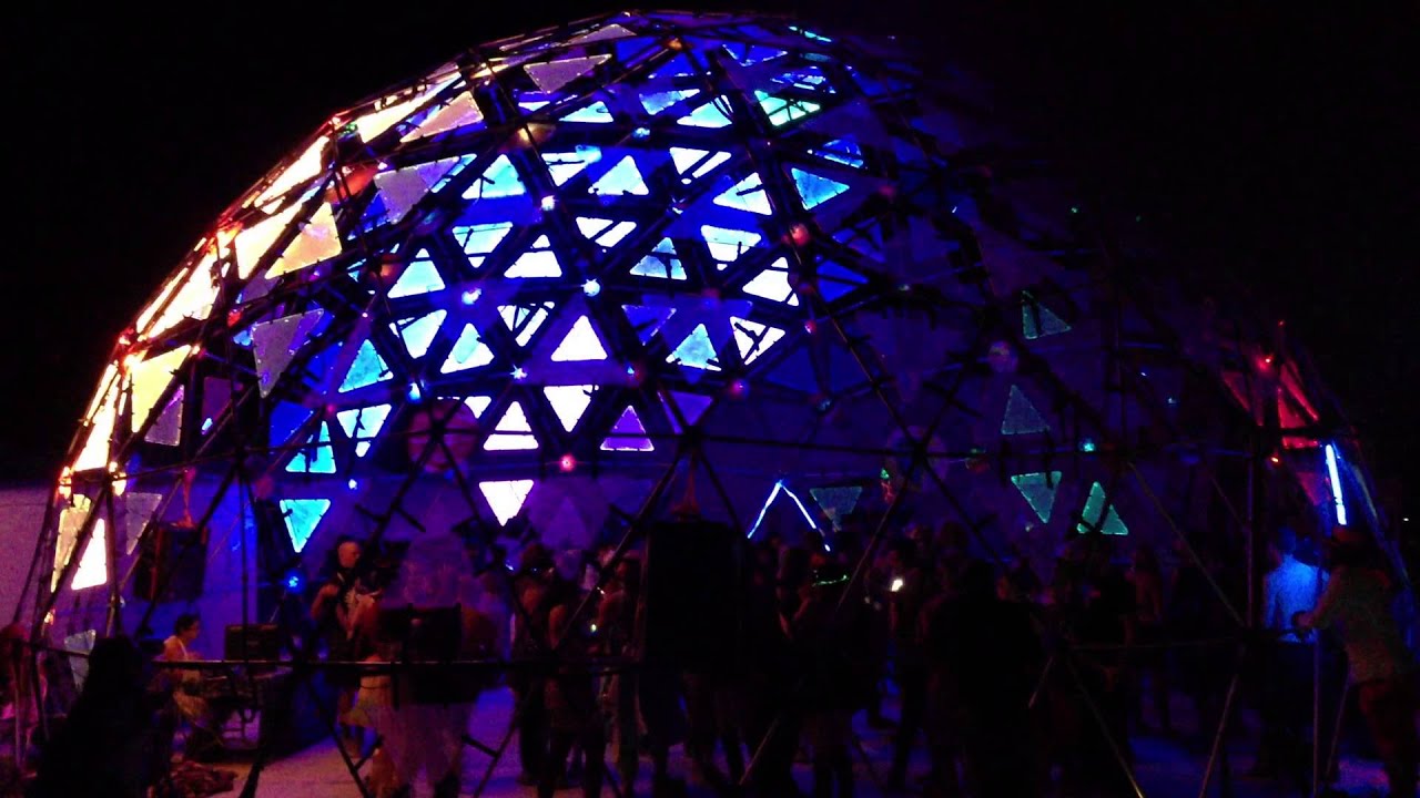 Radiance Dome @ Tangoed up in Blues | Burning Man 2013 - YouTube