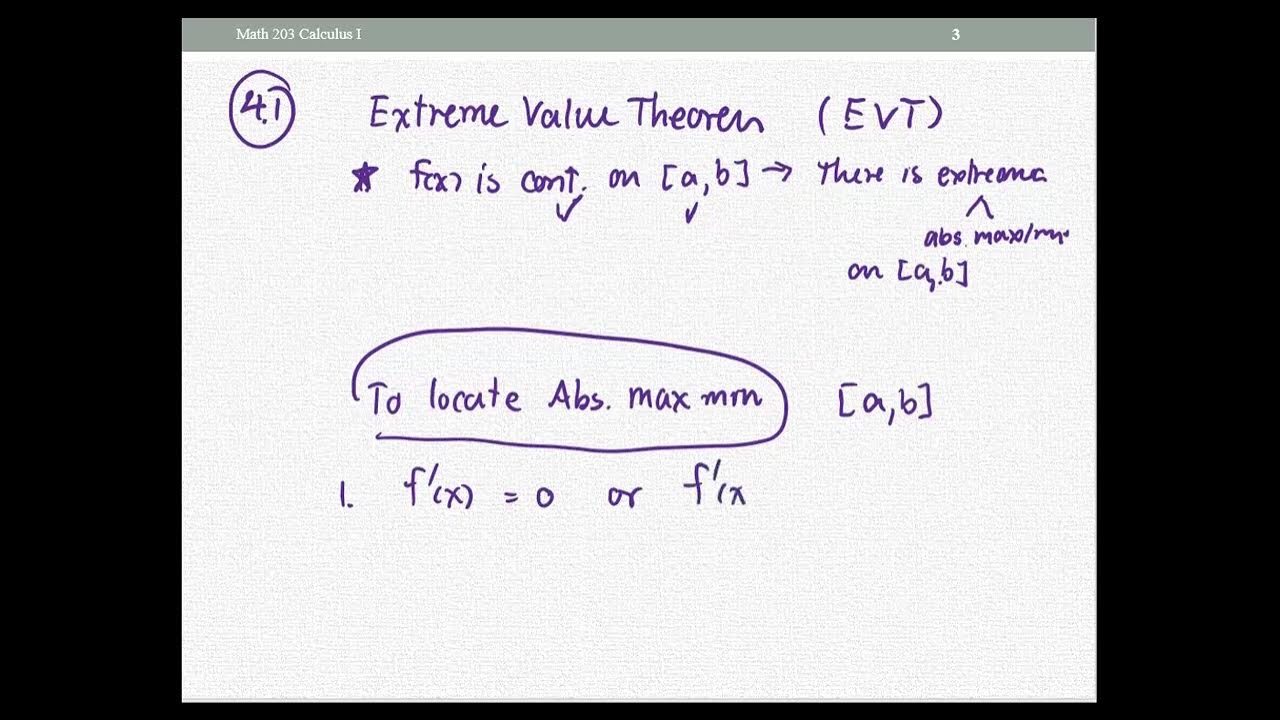M203 Sec4_1 Class Recap - YouTube