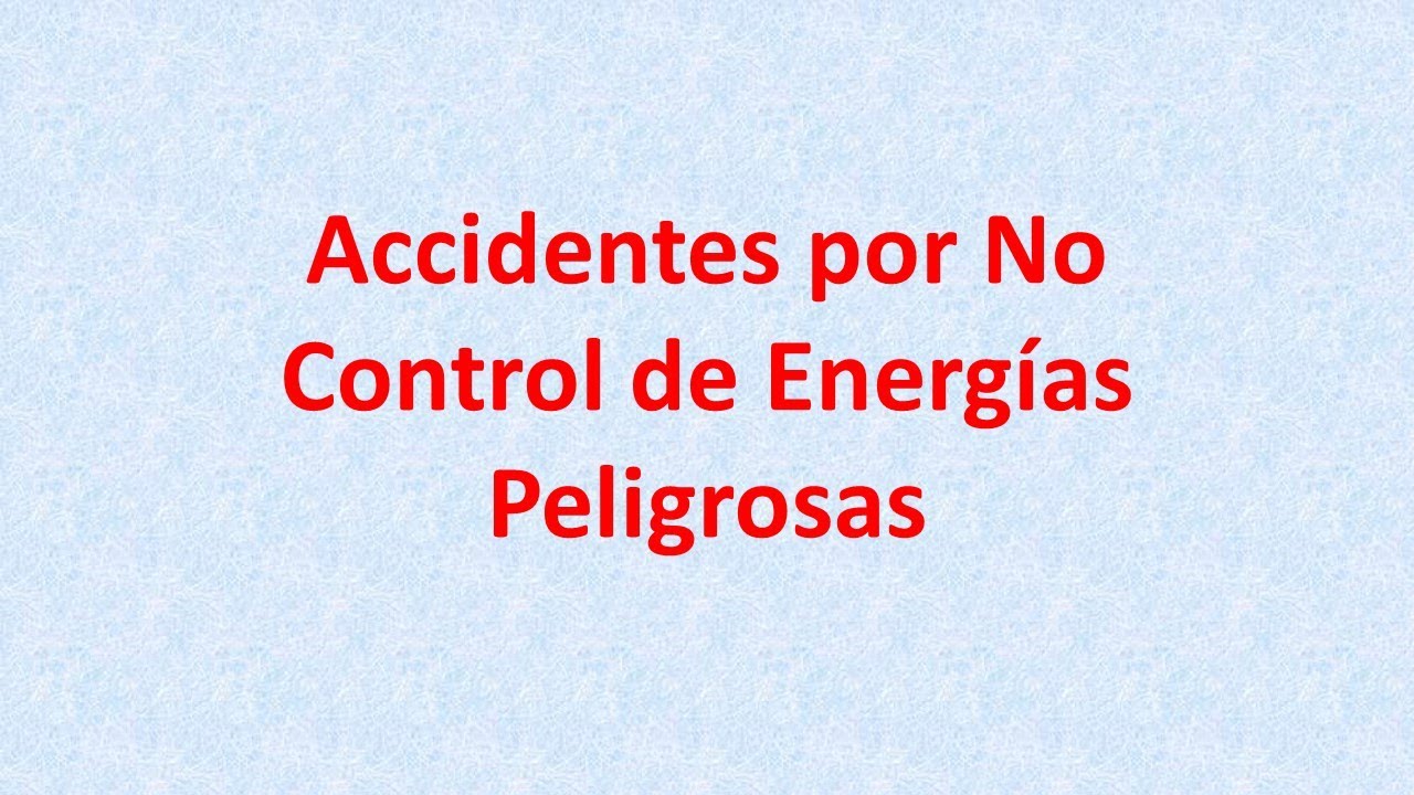 Z Accidentes No LOTO - YouTube