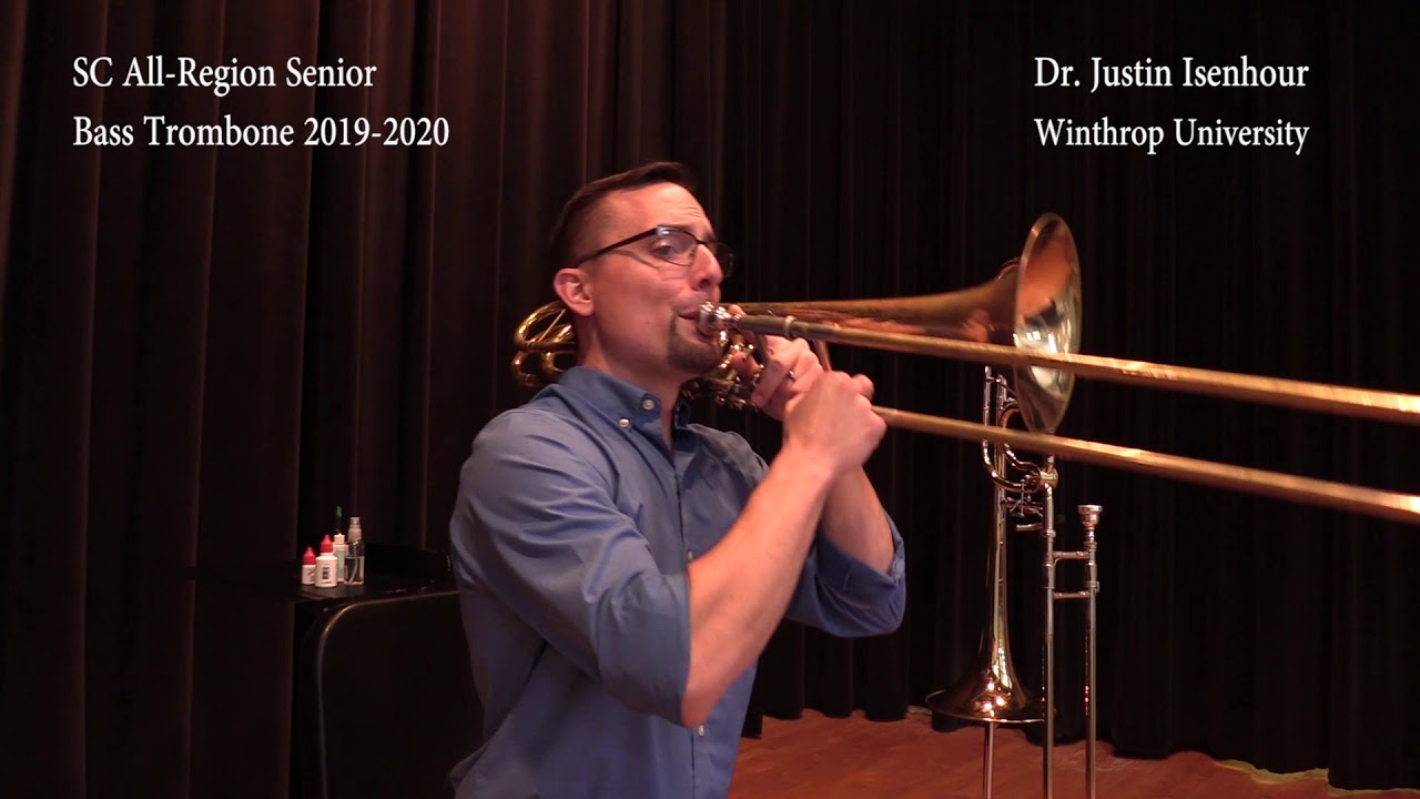 South Carolina All-Region Senior - Bass Trombone - 2019-2020 - YouTube