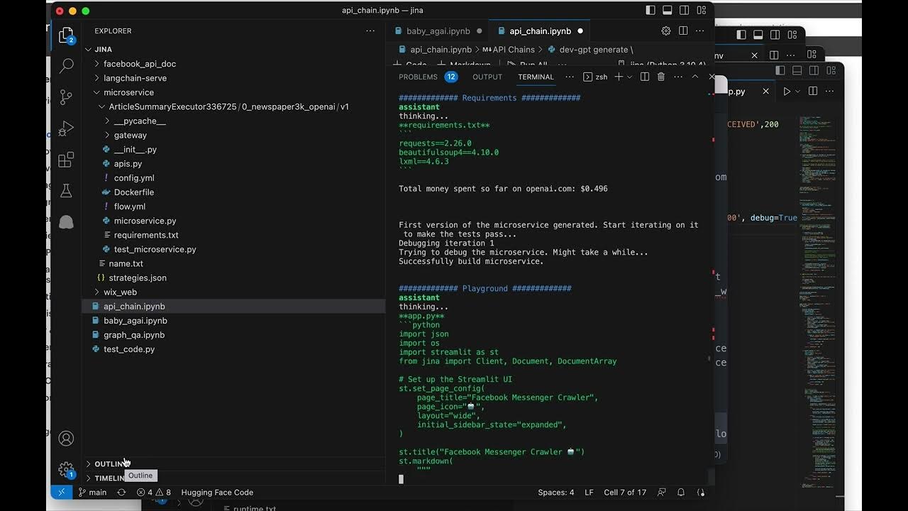 Jina AI auto-gpt dev - YouTube