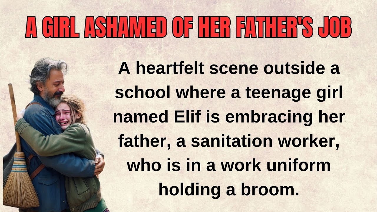 LEARN ENGLISH THROUGH STORIES | a girl ashamed of her father's job ...