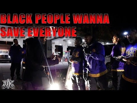 BLACK PEOPLE WANNA SAVE EVERYONE - YouTube