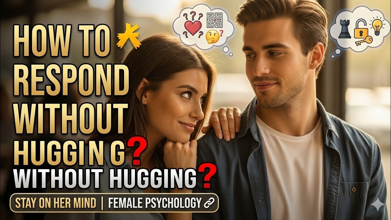 How to Respond to a Hug & Stay on Her Mind Fore | Female Psychology ...