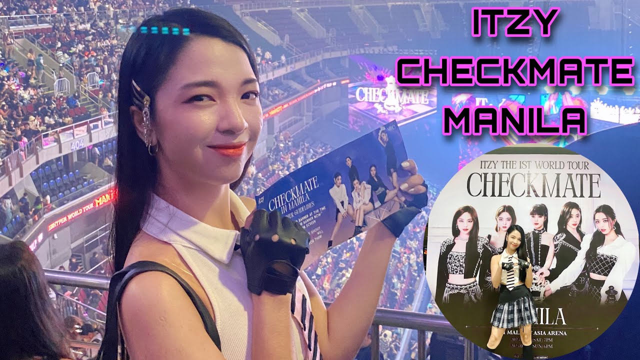 My mini vlog / highlights during ITZY Checkmate Manila - YouTube