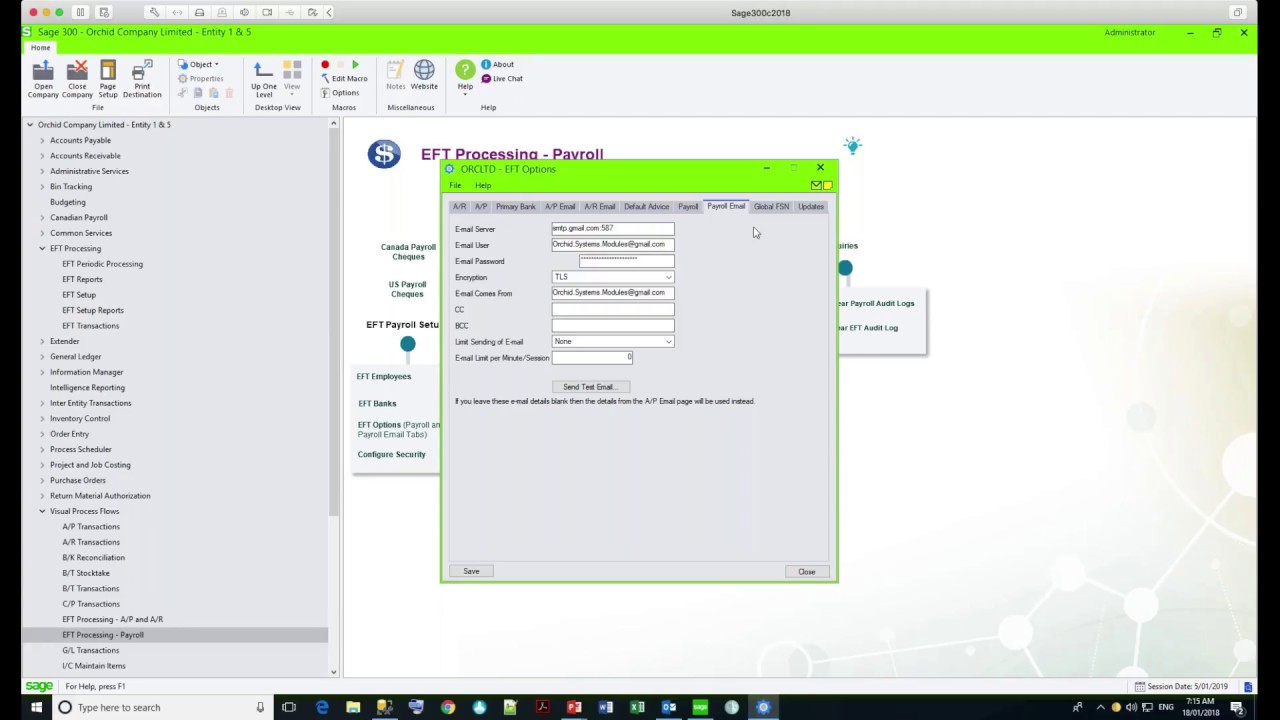 EFT Processing for Sage 300 Payroll - Demo Webinar - YouTube