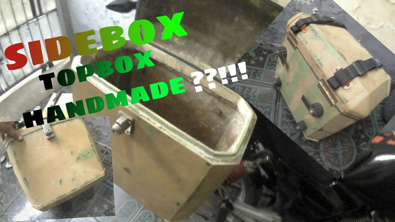 review side box,top box handmade dari bahan fiberglass.... - YouTube