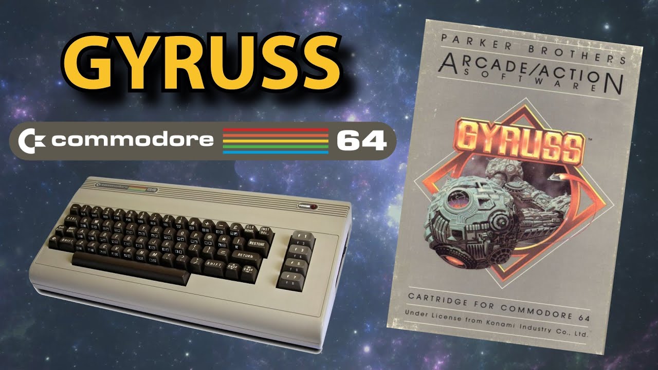 GYRUSS - Commodore 64 - YouTube