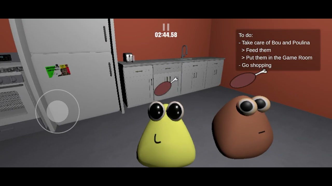 pou game in mobile part 1 - YouTube