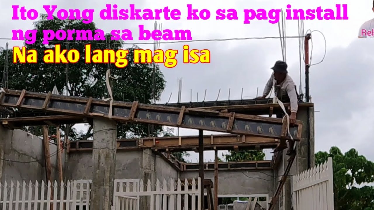 Ano ang tamang diskarte sa pag install ng porma sa beam na mag isa ...