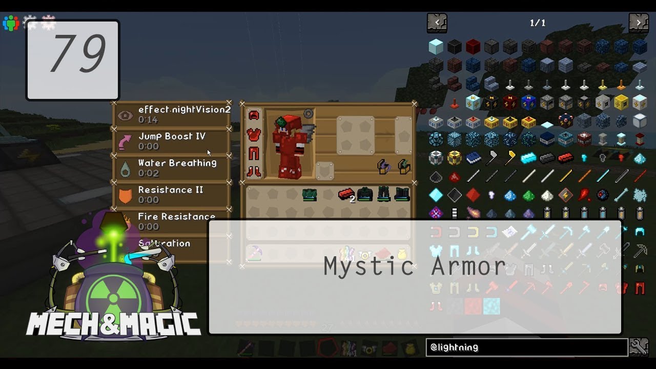 Mech & Magic Minecraft #79 Mystic Armor - YouTube