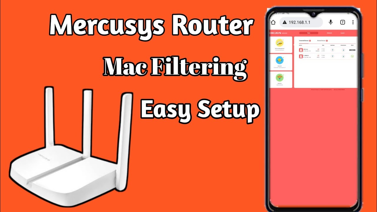 Mercusys Router MW330HP Mac Filtering | Marcusys Router Mac Clone IP ...