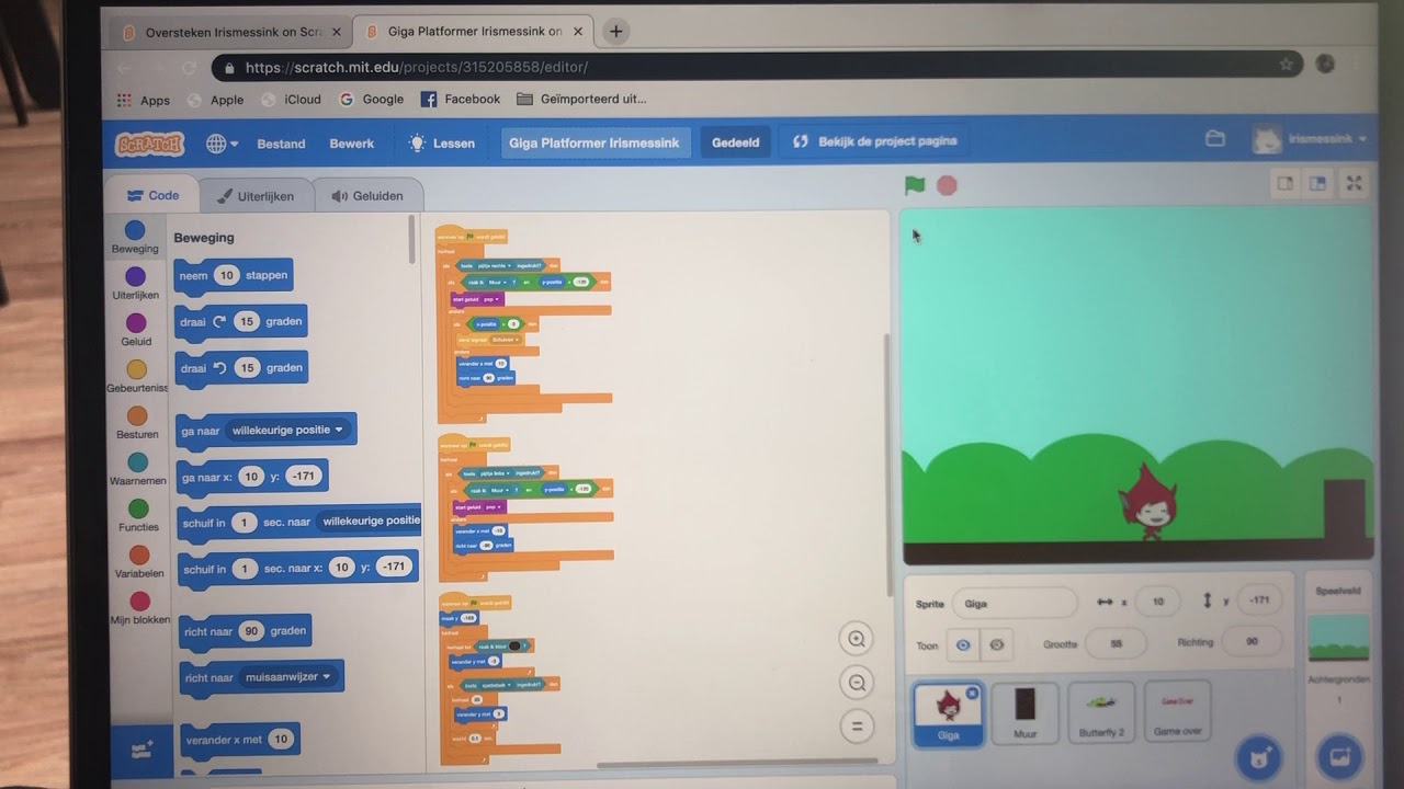 Scratch MOOC 6: Giga Platformer Irismessink - YouTube
