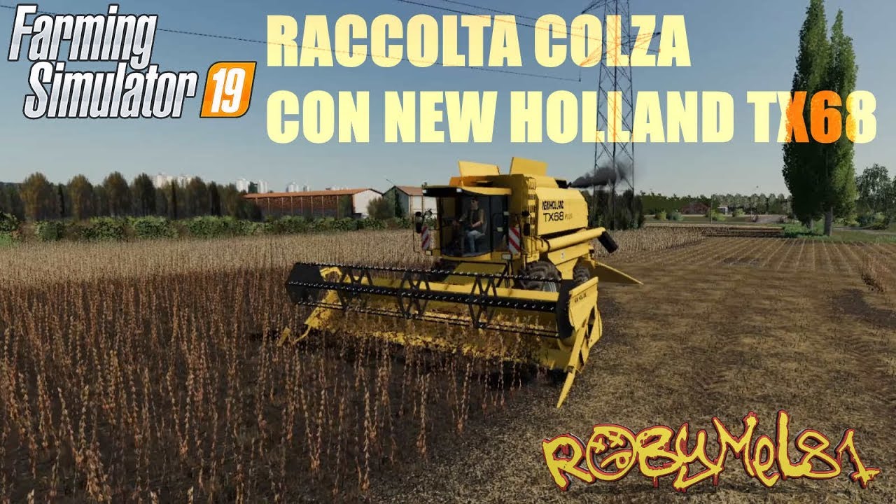FS19 - Italian Rice - Serie Italiana - 12 - Raccolta Soia con New ...