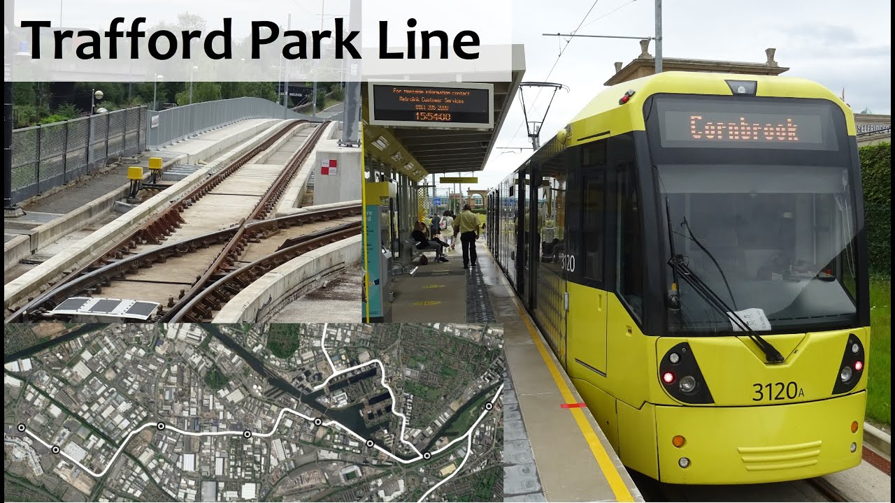 Trafford Park Line! (Manchester Metrolink) - YouTube
