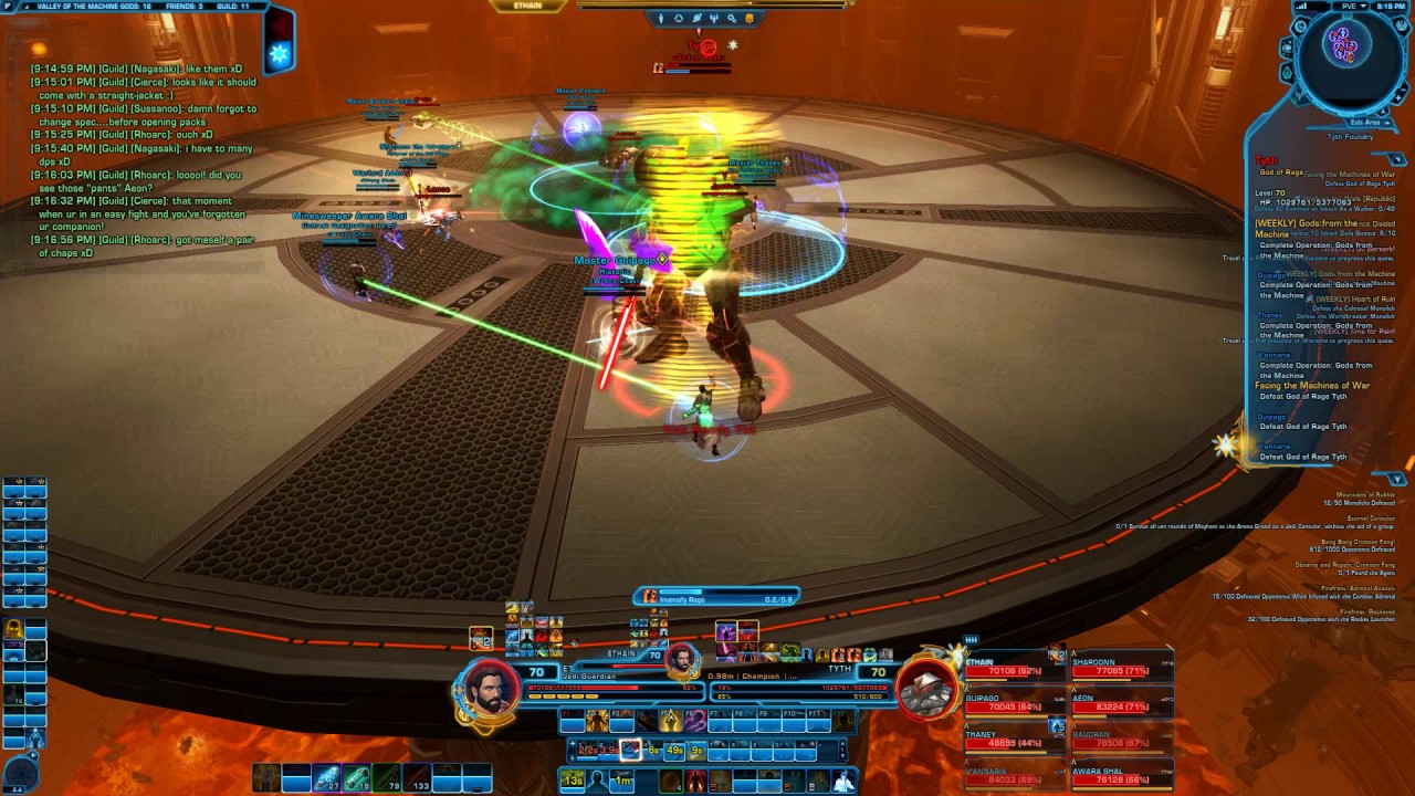 Star Wars : The Old Republic - Tyth, God of Rage SM - YouTube