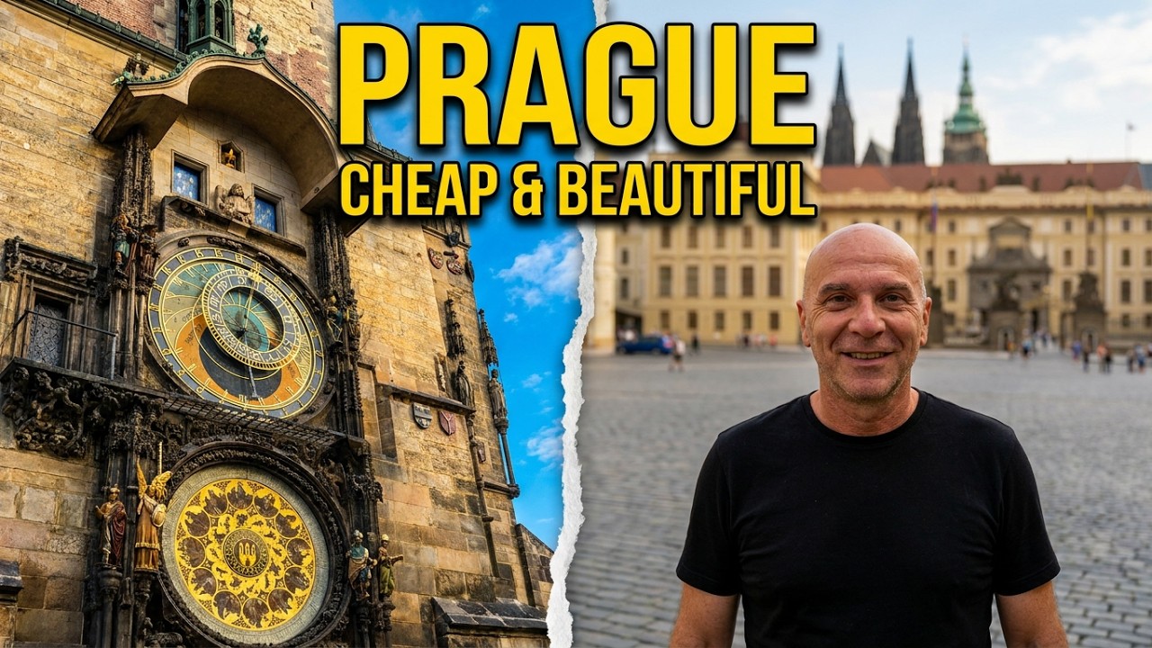 travel to PRAGUE economic and beautiful city ( English version ) - YouTube