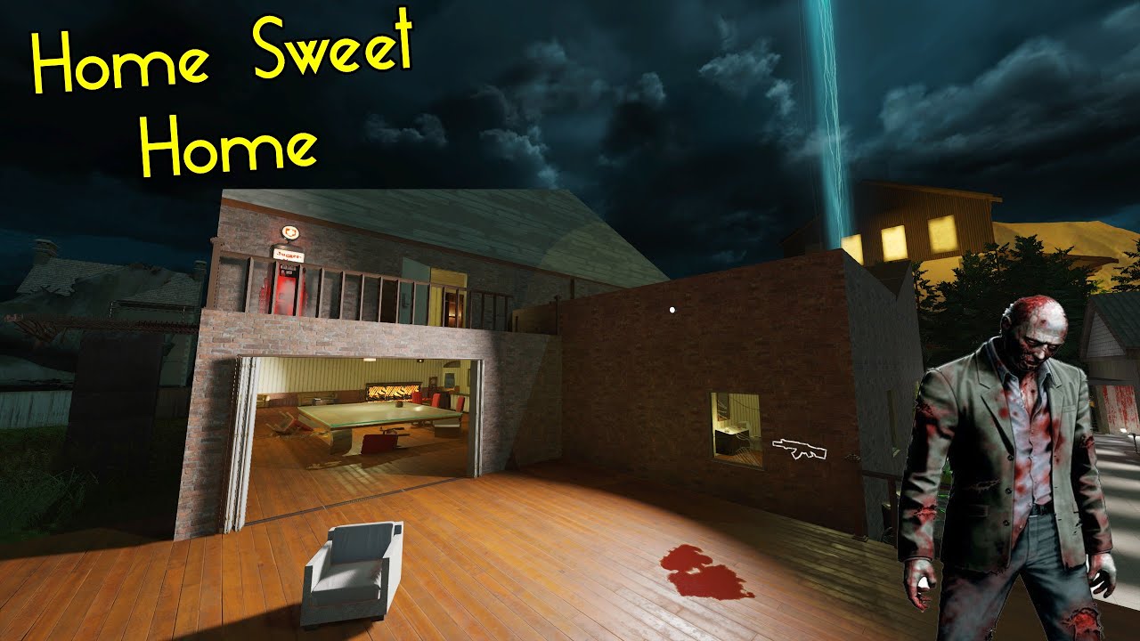 Bo3 New Custom Zombies Home Sweet Home | Where's The Power? - YouTube