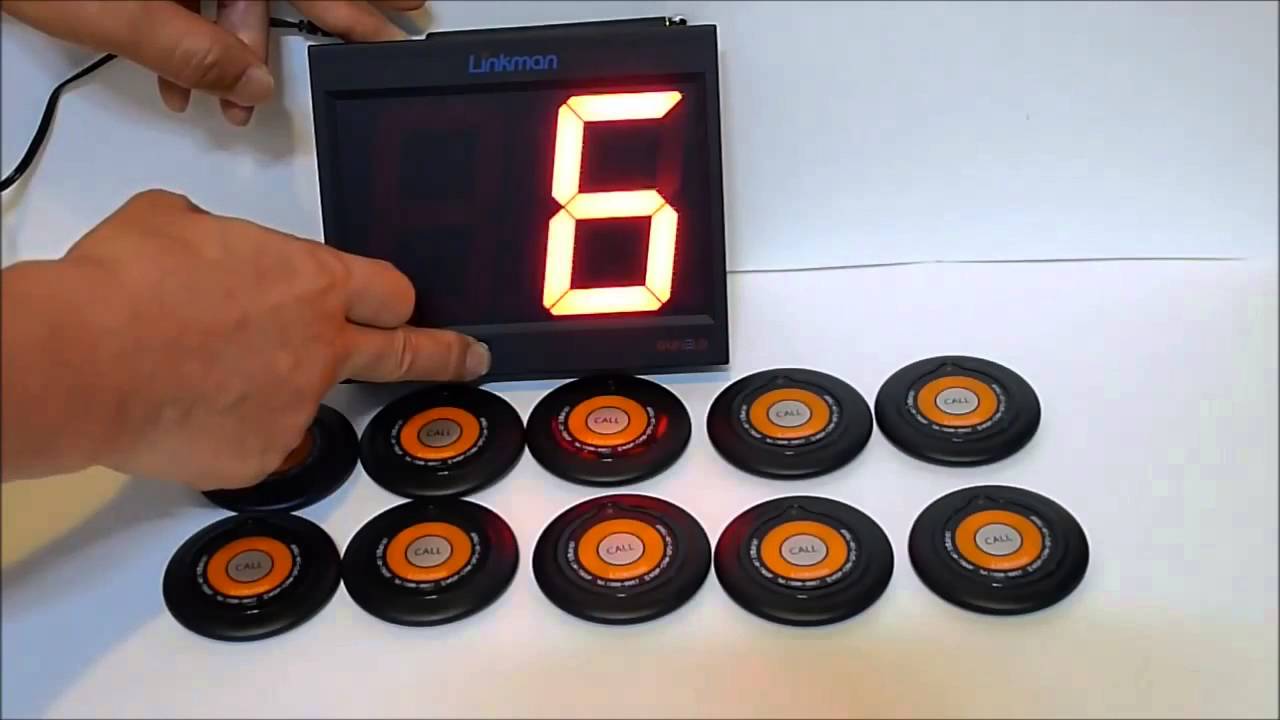 Linkman - Wireless Call System - Setting - YouTube