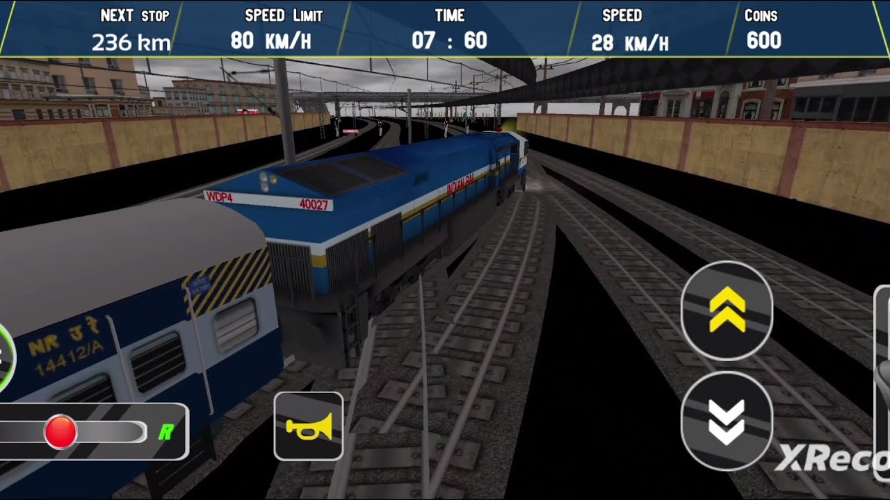 Indian Diesel train Simulator Game - Route By Delhi To Noida - Android ...