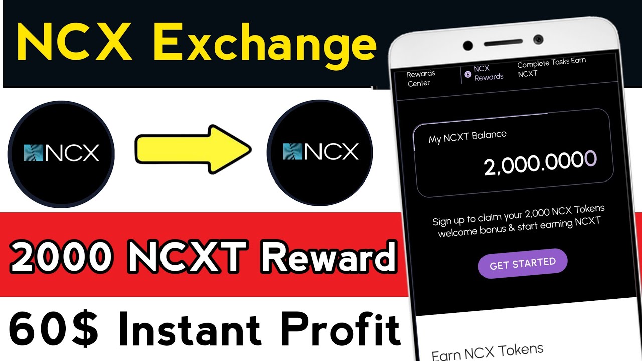 NCX Exchange Airdrop 2000 NCXT Token Instant Reward | 60$ Ncxt Instant ...