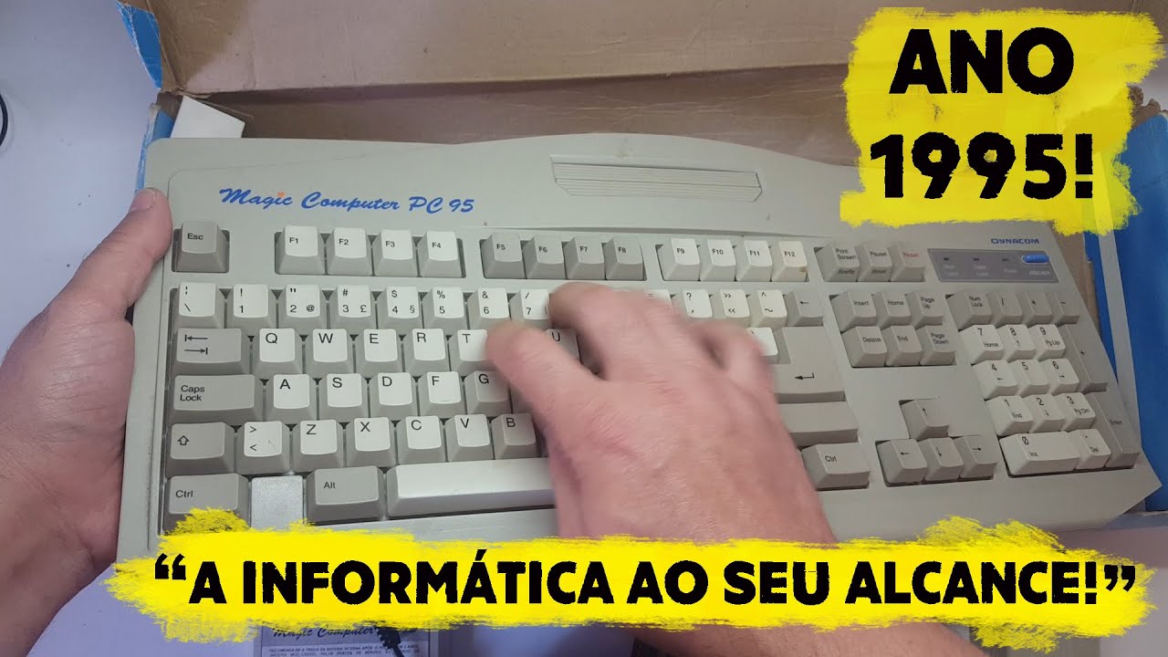 Dynacom Magic Computer PC-95 - YouTube