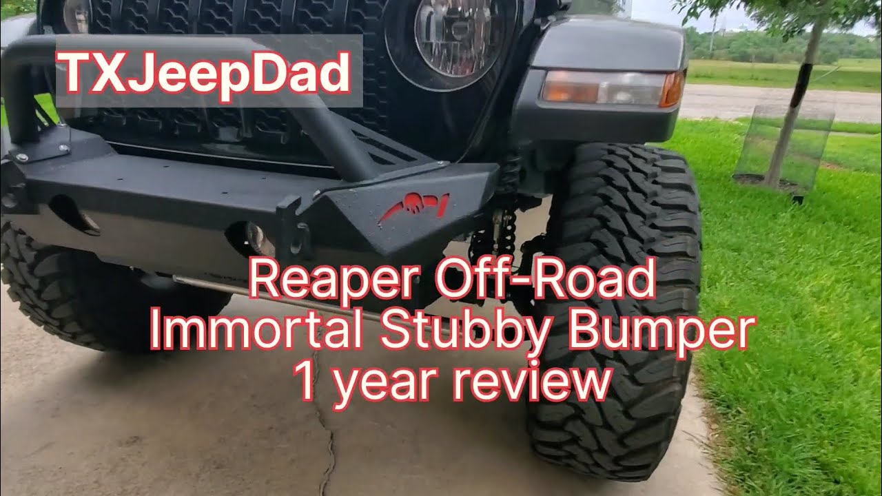1 Year Review: Reaper Off-Road S1 Stubby Bumper for Jeep Gladiator [ep ...