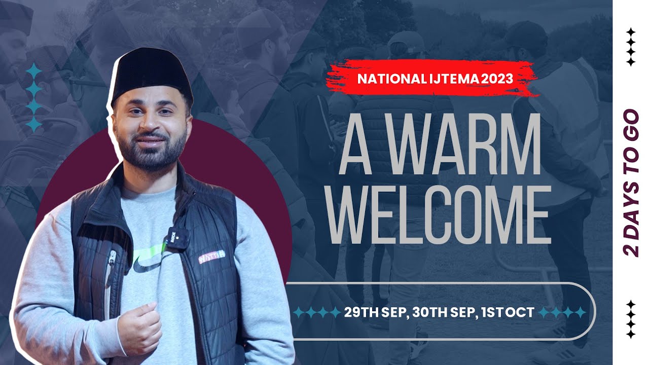 A warm Welcome to the National Ijtema 2023 - YouTube