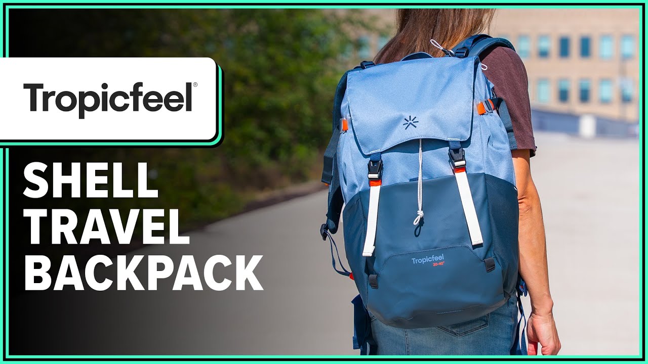 Tropicfeel Shell Travel Backpack Review (2 Weeks of Use) - YouTube