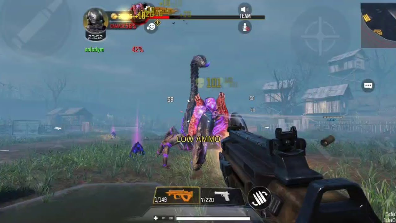 Call of duty mobile zombie mode gameplay - YouTube