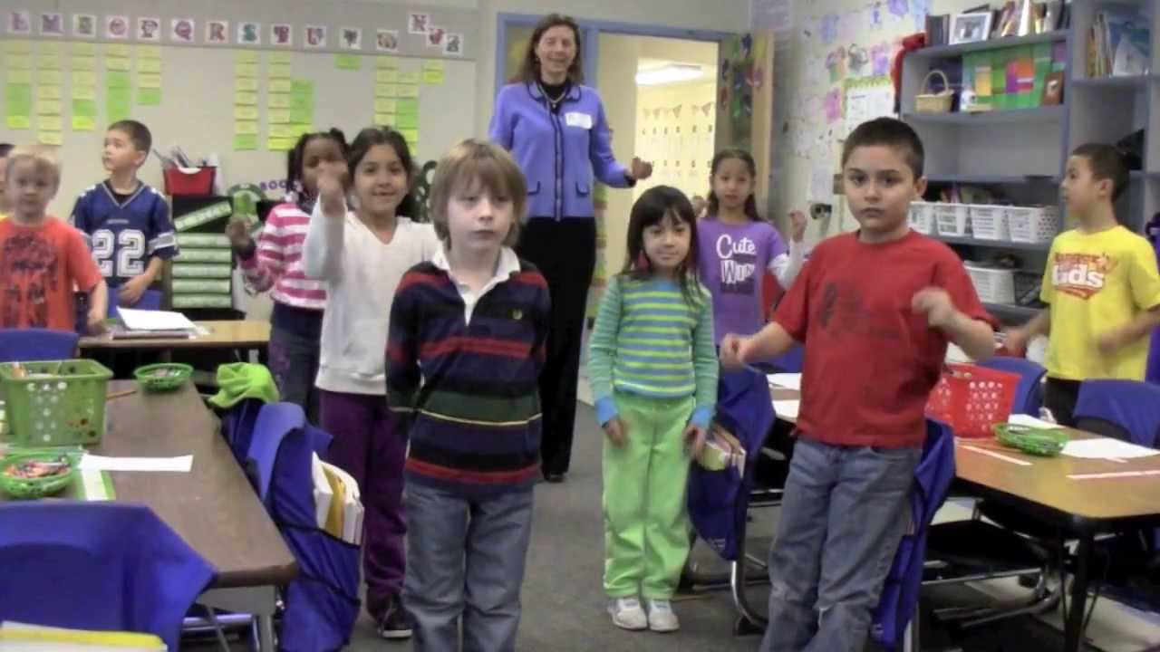 Math & Movement in First Grade - YouTube