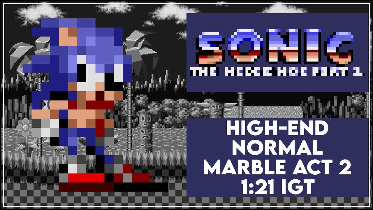 Sonic the Hedgehog (J2ME) | Part 1 | High-End | Normal | Marble Act 2 ...