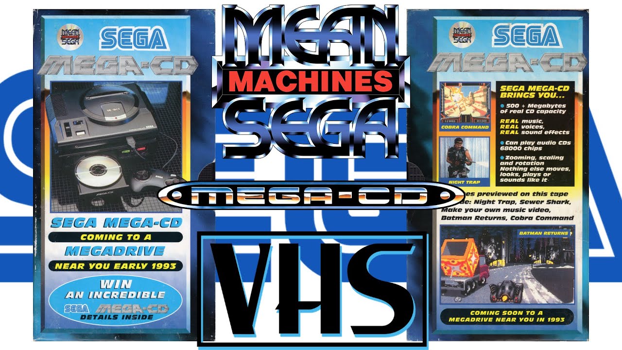 Mean Machines Sega ~ Mega CD ~ VHS Promo *BEST QUALITY* - YouTube