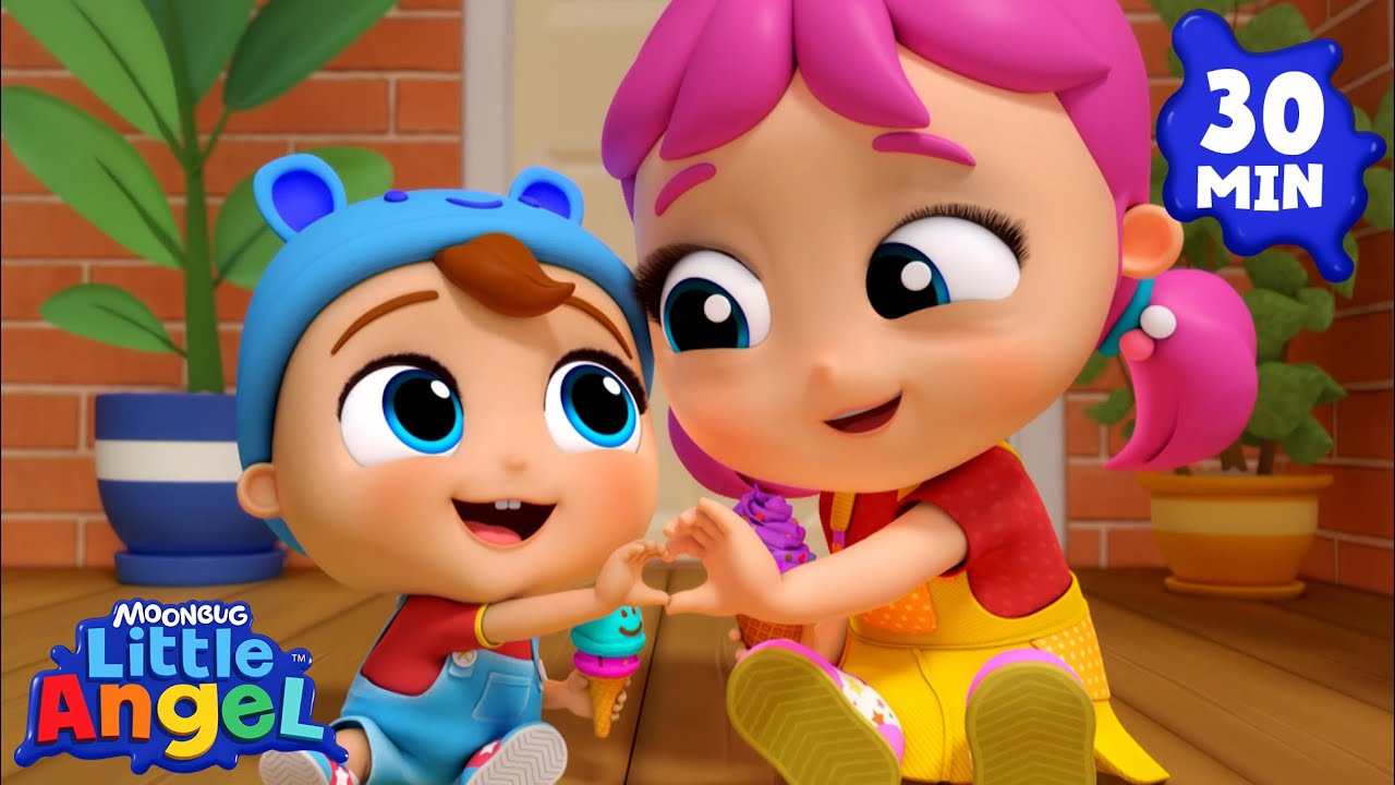 Baby John's Sister Song! | Little Angel Nursery Rhymes & Kids Songs ...