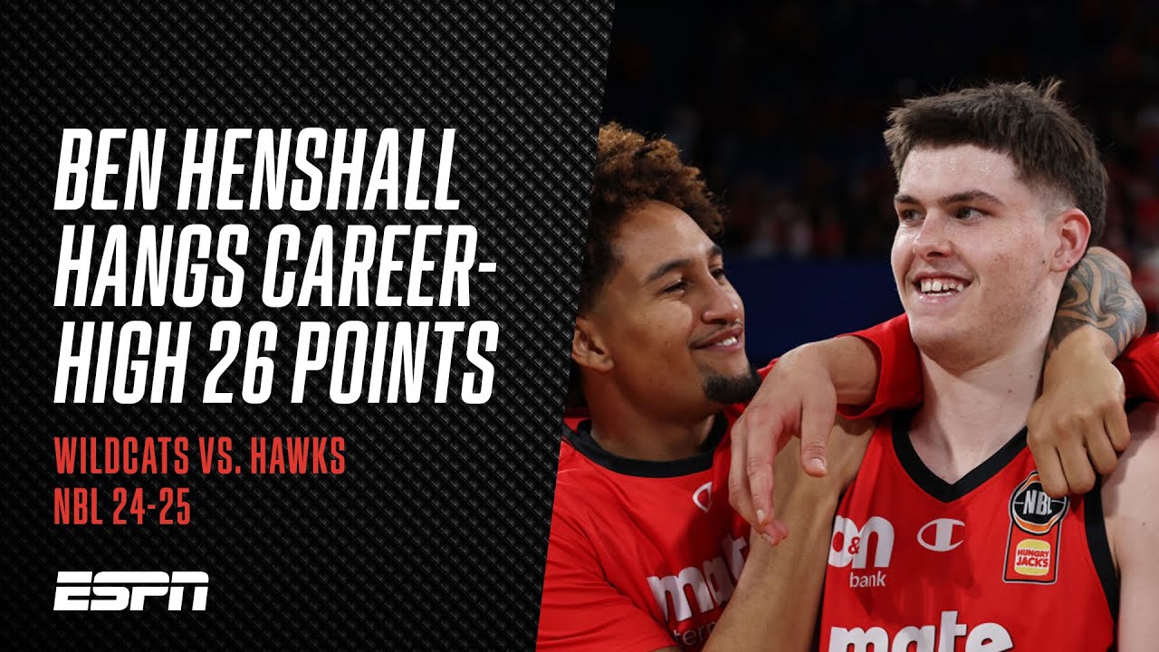 Ben Henshall records career high against Illawarra | NBL - YouTube