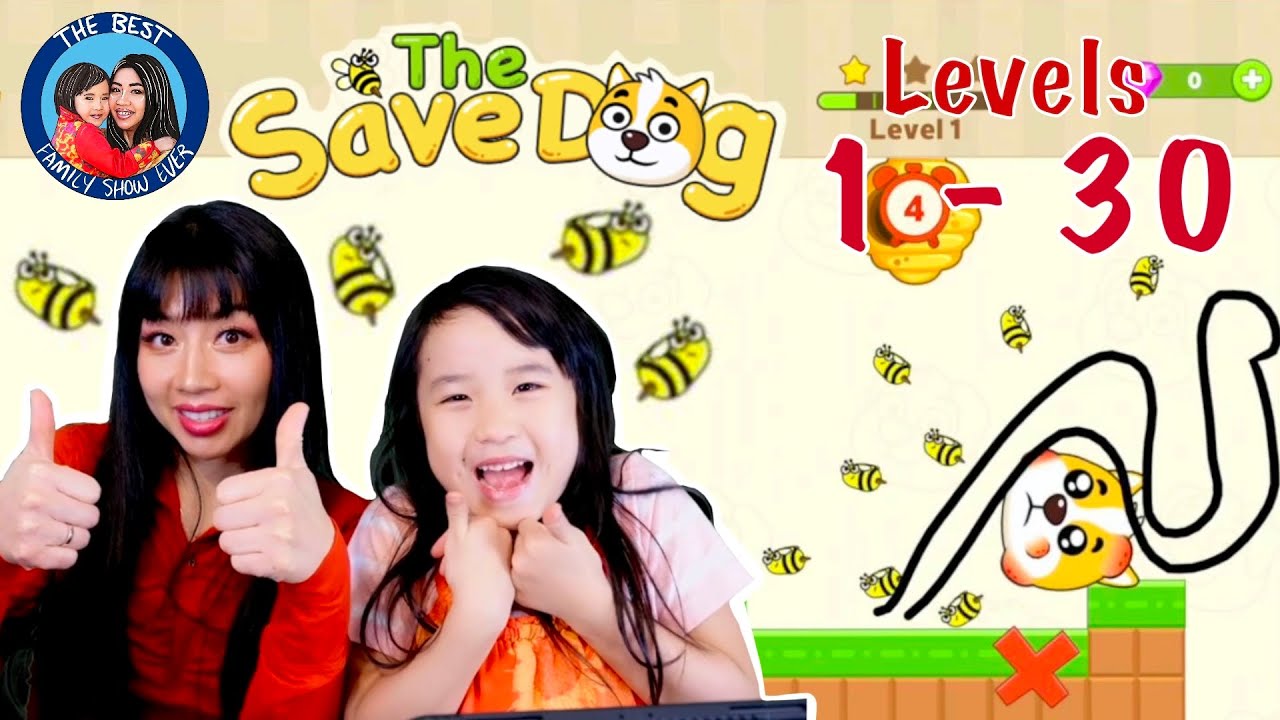 Save the Dog walkthrough Level 1 to 30. Funny game with a lot of brain ...