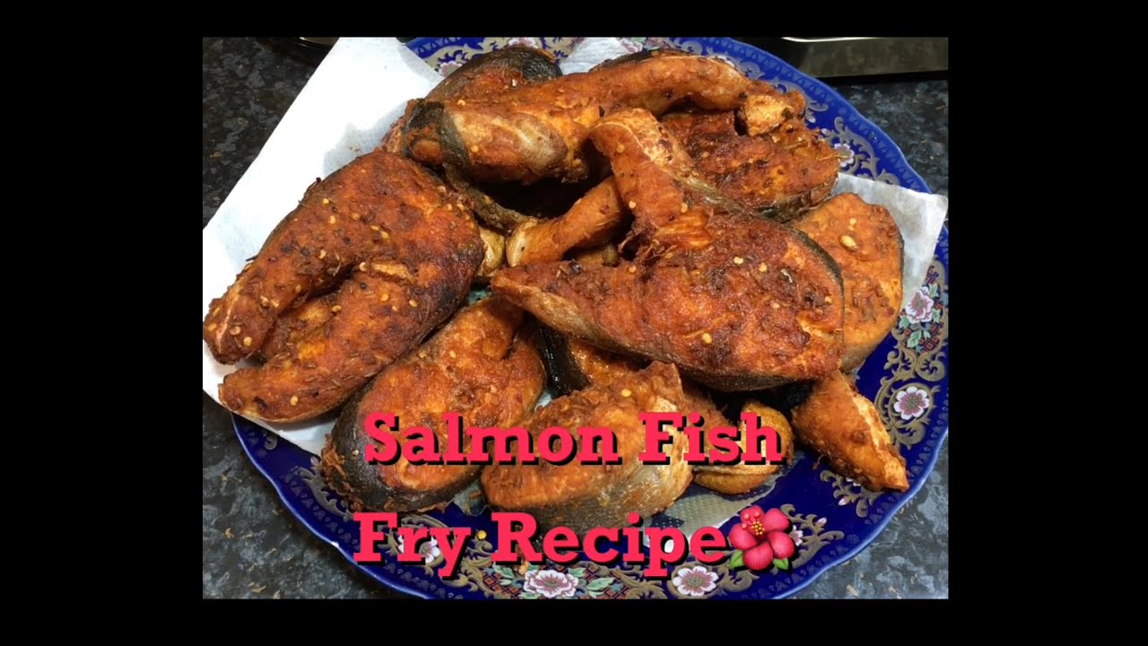 Salmon Fish Fry Recipe Cook with Shabnam 911 - YouTube