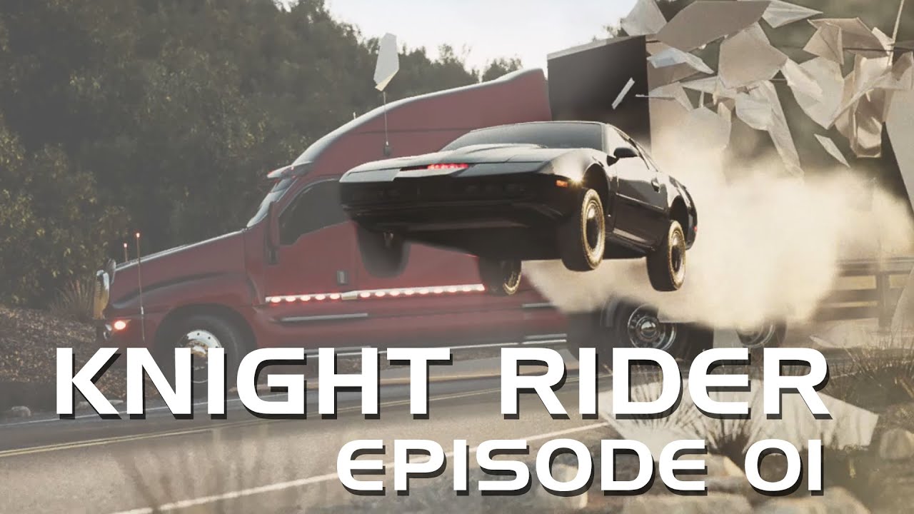 Kitt vs Karr Episode 01 - Knight Rider 3d Animation Series - YouTube