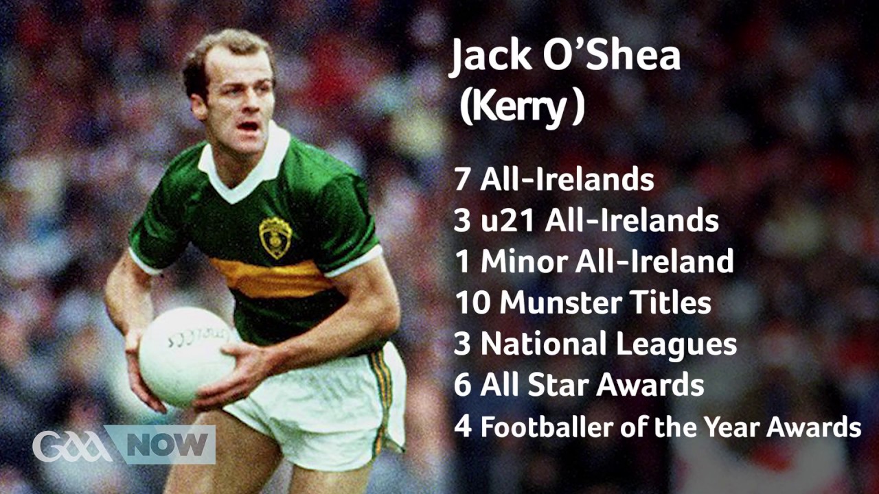 GAANOW | GAA Museum Hall Of Fame - Jack O'Shea (Kerry) - YouTube
