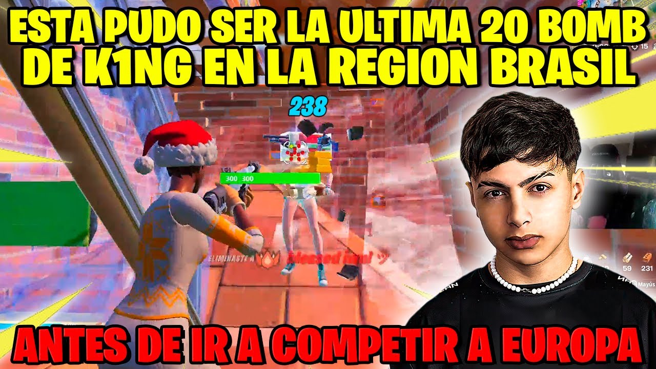 K1NG HACIENDO FULL W KEY EN BRASIL ANTES DE VIAJAR A EUROPA - YouTube