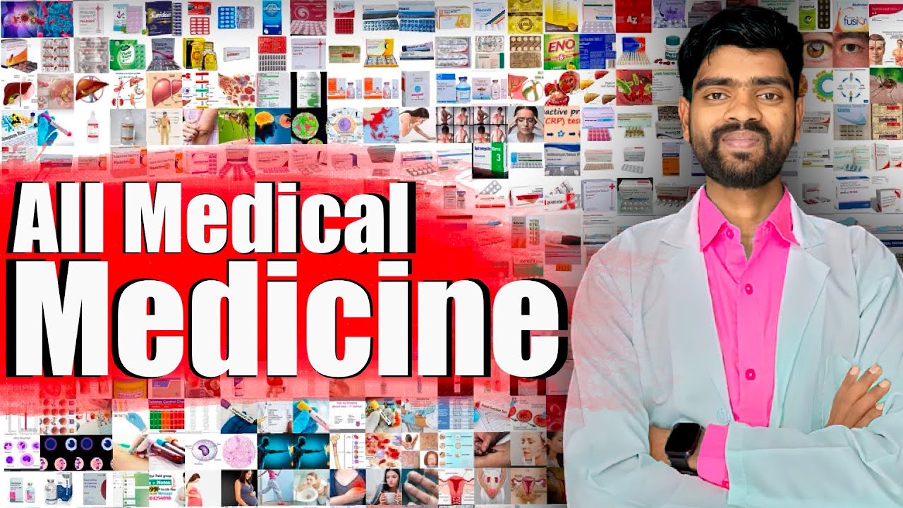 All Medical Medicine Hindi || मेडिकल की सभी दवाइयाँ हिन्दी | Best ...