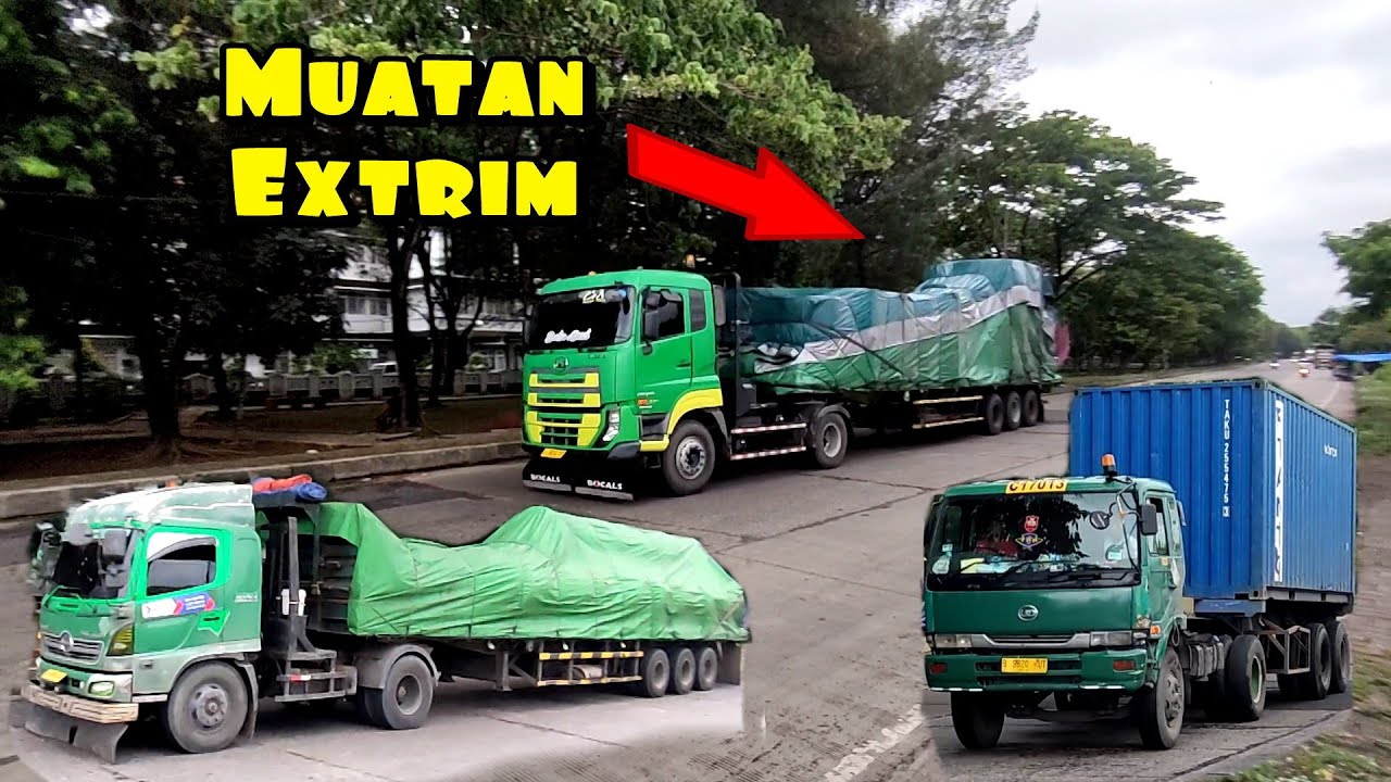 Edisi Hunting Truk Trailer Muatan Berat dan Ringan | Truck Spotting ...