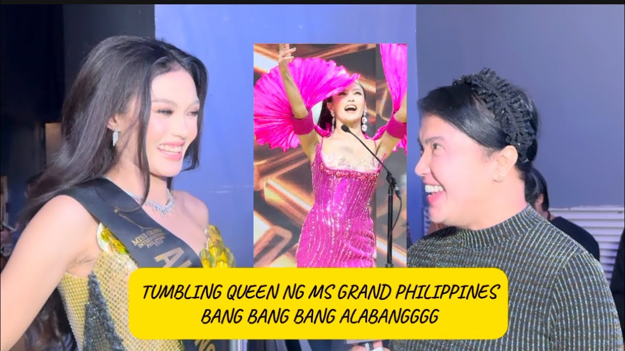TUMBLING QUEEN NG MS GRAND PHILIPPINES NAGBIGAY SIGLA SA MGA MANUNUOD - YouTube