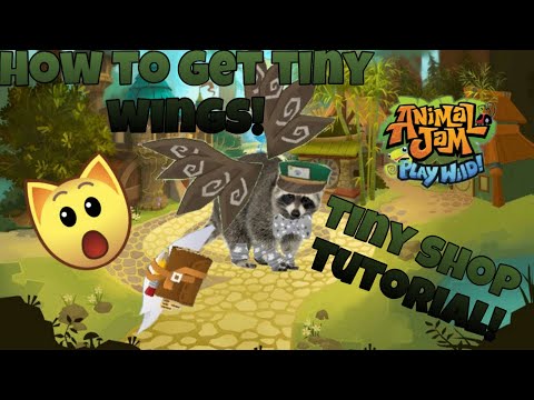 How To Get Tiny Wings! Welcome To The Tiny Shop! 🎉 (Tiny Shop Tutorial Animal Jam PlayWild 2022 ...